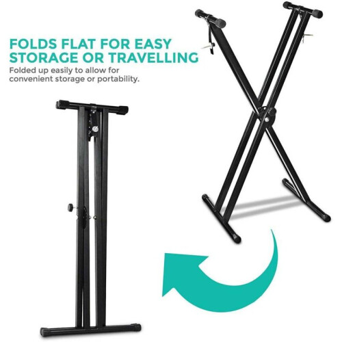 X-Frame Keyboard Double Stands Beam Single Beam Music Electronic Keyb ...