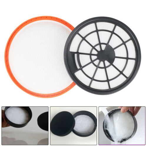 Pre & Post Motor Type 90 HEPA Filter Kit For VAX Air Stretch Pet Vacu ...