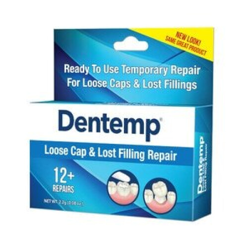 Dentemp Temporary Tooth Filling, loose Cap/ filling Repair 12+ Uses on ...