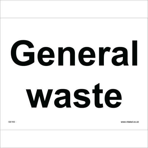 (600 x 400mm - 24 x 16, Sticker / Sav - White Background) GE163 General ...