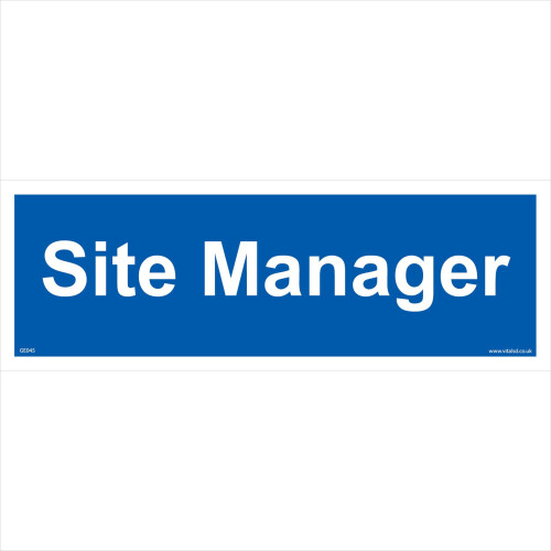 (300 x 100mm - 12 x 4, 3mm Standard Foamex Foamboard) GE045 Site ...