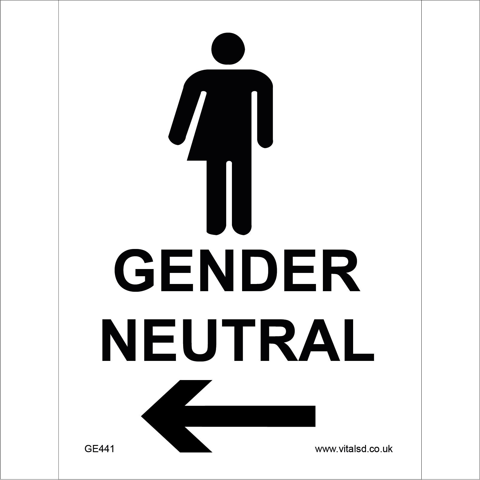 (200 x 300mm - 8 x 12, Sticker / Sav - White Background) GE441 Gender ...