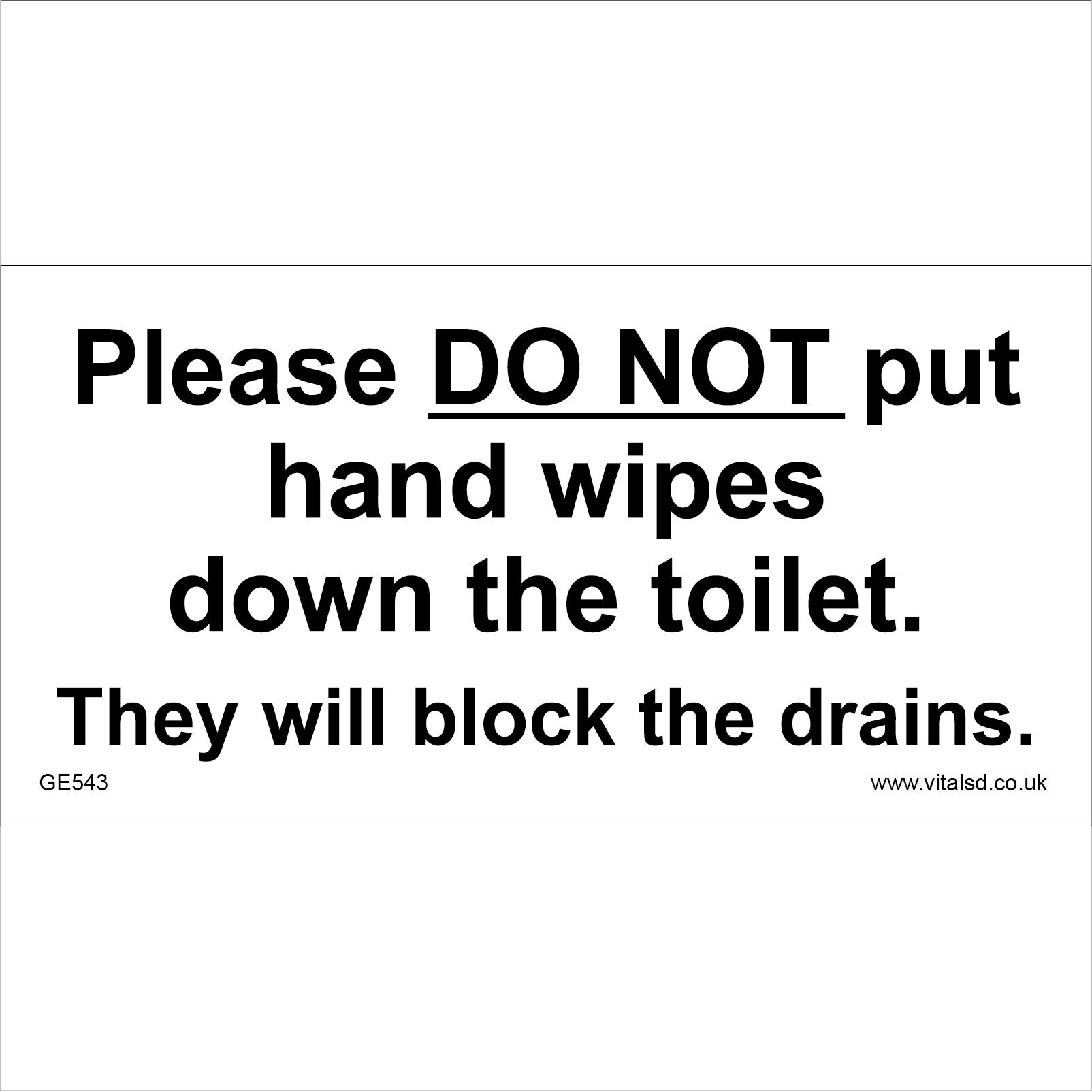 (600 x 300mm - 24 x 12, 3mm Standard Foamex Foamboard) GE543 Please Do Not Put Hand Wipes Down ...