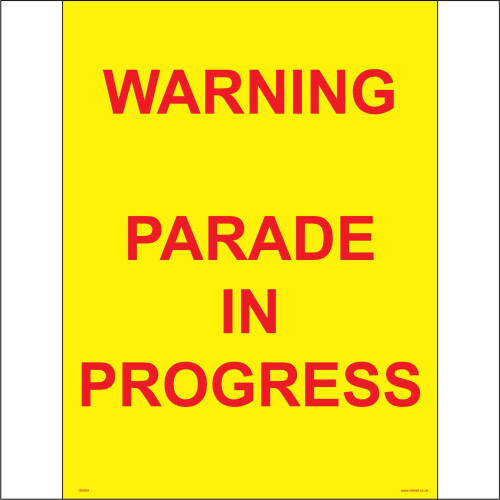 (400 x 300mm - 16 x 12, Sticker / Sav - White Background) GE694 Warning ...