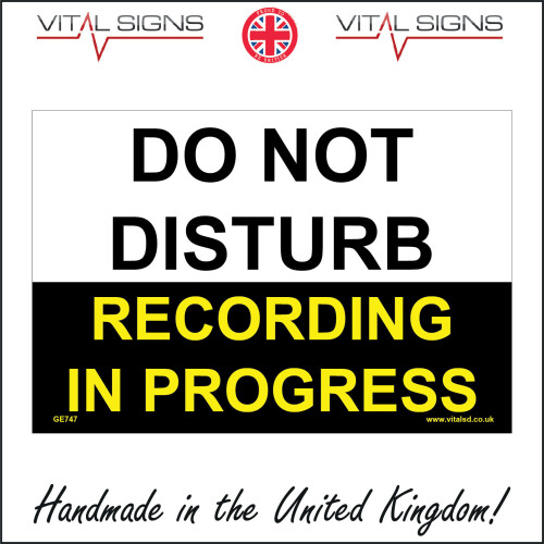 (600 x 450mm - 24 x 18, Sticker / Sav - White Background) GE747 Do Not ...