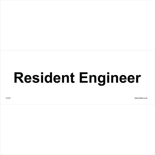 (600 x 200mm - 24 x 8, 3mm Standard Foamex Foamboard) GE500 Resident ...