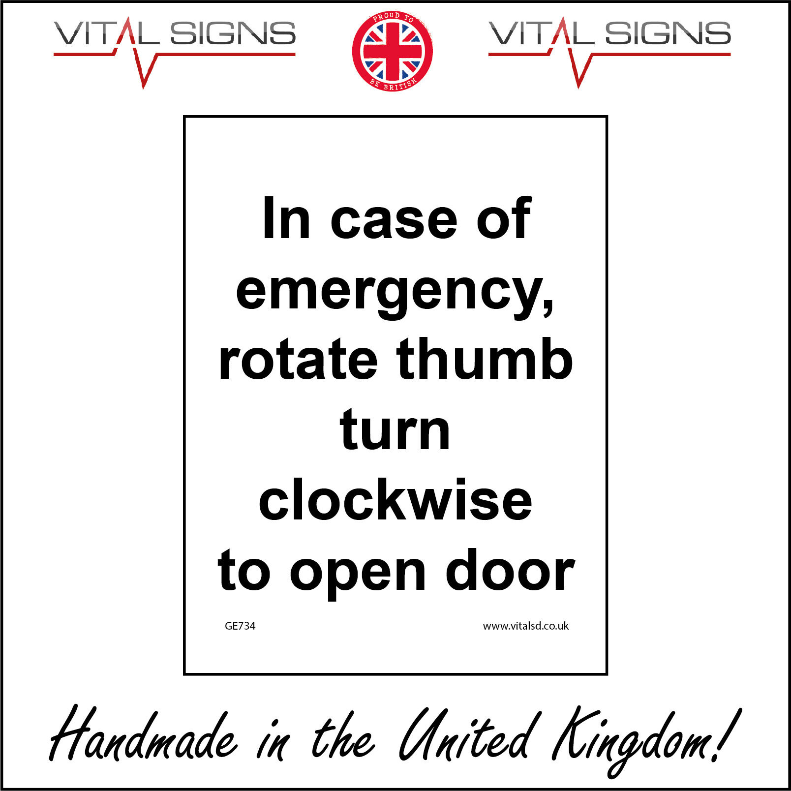 (450 x 600mm - 18 x 24, Sticker / Sav - White Background) GE734 In Case ...