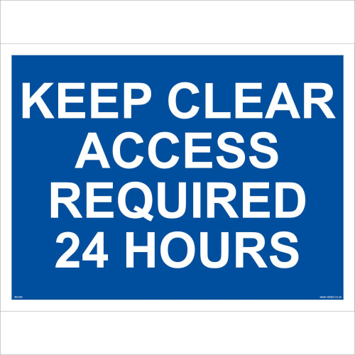 (600 x 450mm - 24 x 18, Sticker / Sav - White Background) MA206 Keep ...