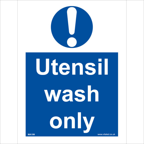 (450 x 600mm - 18 x 24, Dibond / Composite Aluminium) MA199 Utensil ...