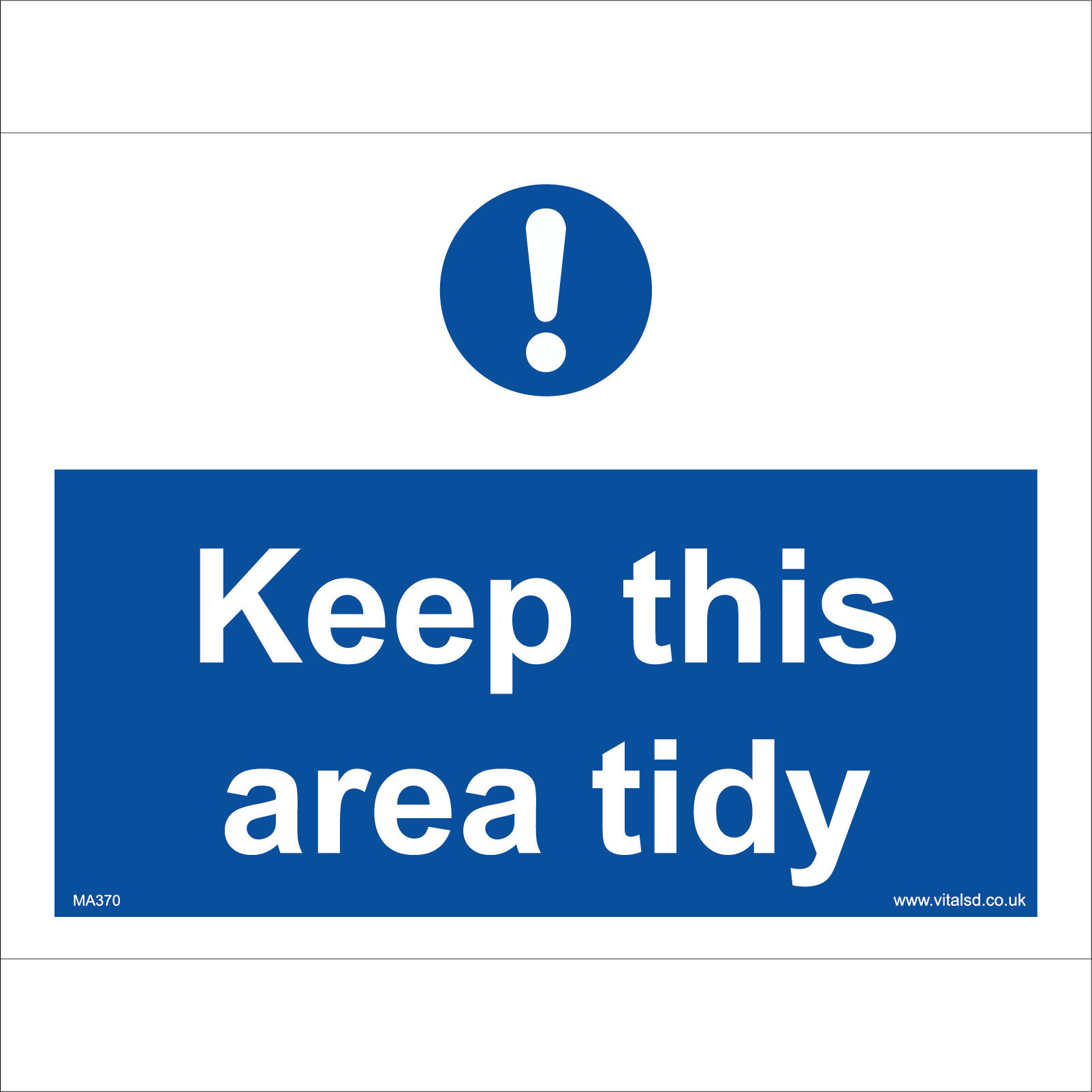 (400 x 300mm - 16 x 12, Sticker / Sav - White Background) MA370 Keep ...