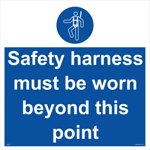 (250 x 250mm - 10 x 10, Sticker / Sav - White Background) MA446 Safety ...