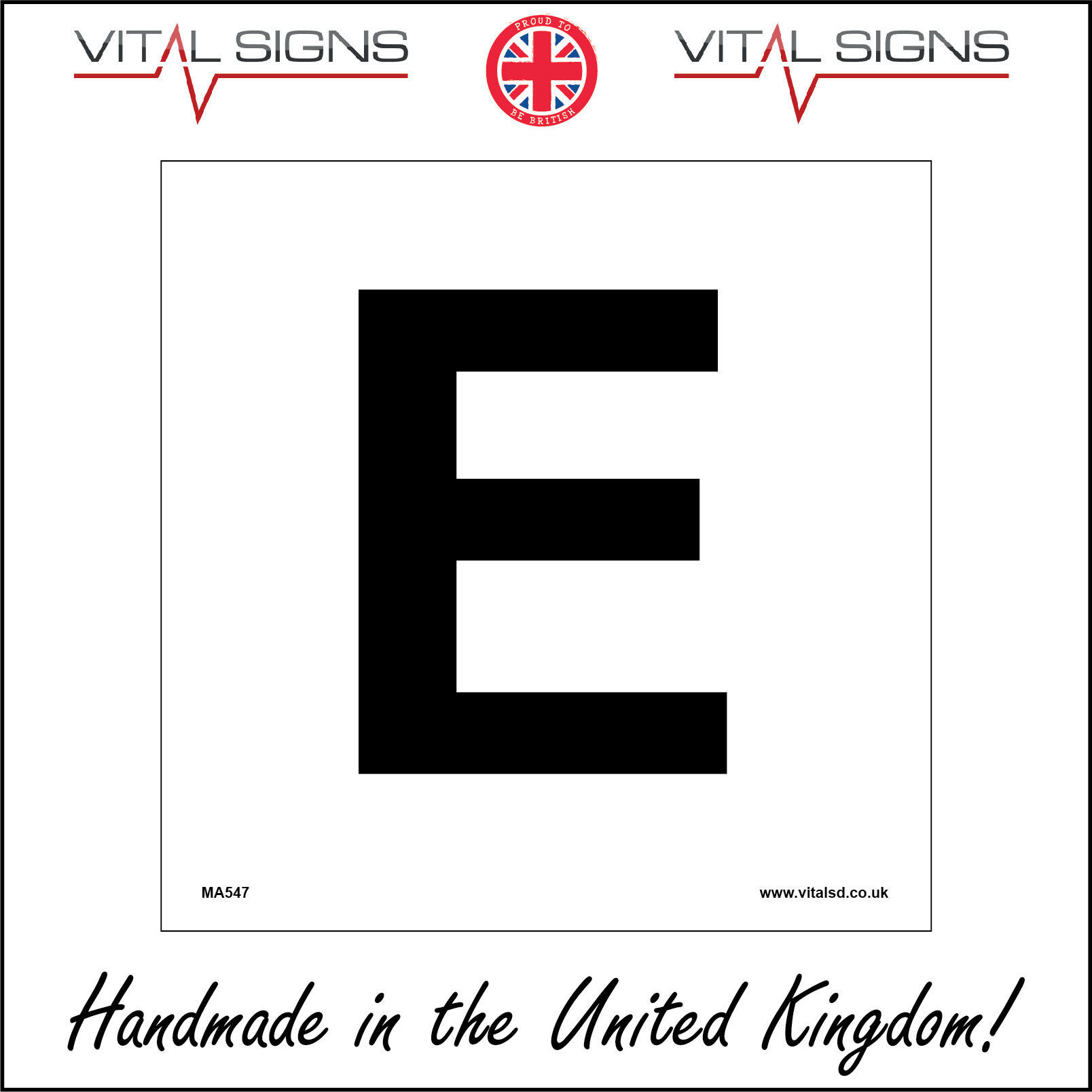 (100 x 100mm - 4 x 4, 5mm Heavy Duty Foamex Foamboard) MA547 Letter ...