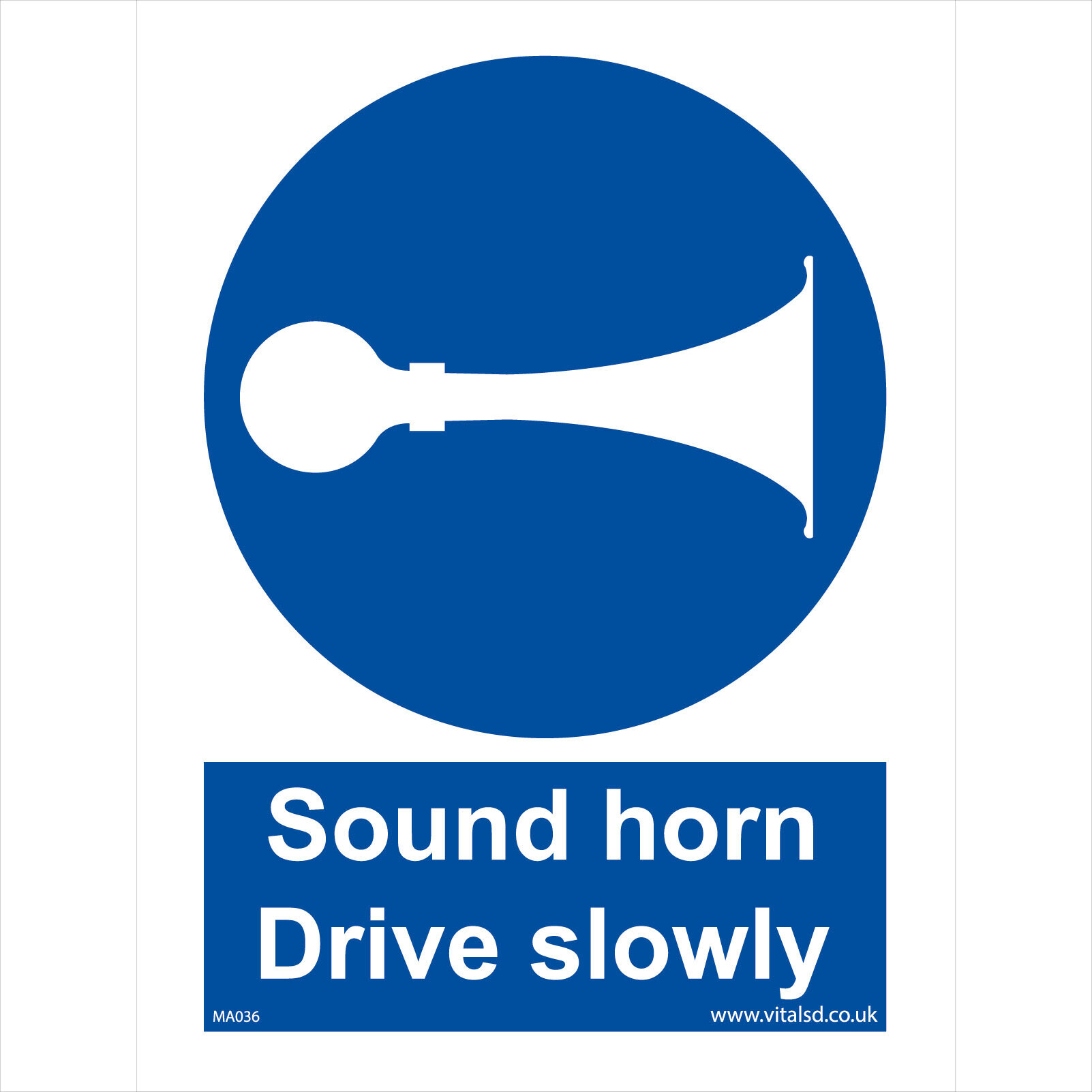 (100 x 150mm - 4 x 6, 3mm Standard Foamex Foamboard) MA036 Sound Horn ...