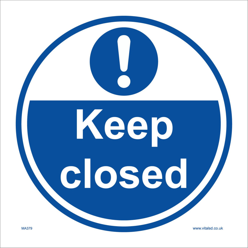 (400 x 400mm - 16 x 16, Sticker / Sav - White Background) MA379 Keep ...