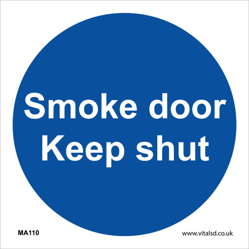 (100 x 100mm - 4 x 4, Sticker / Sav - White Background) MA110 Smoke ...