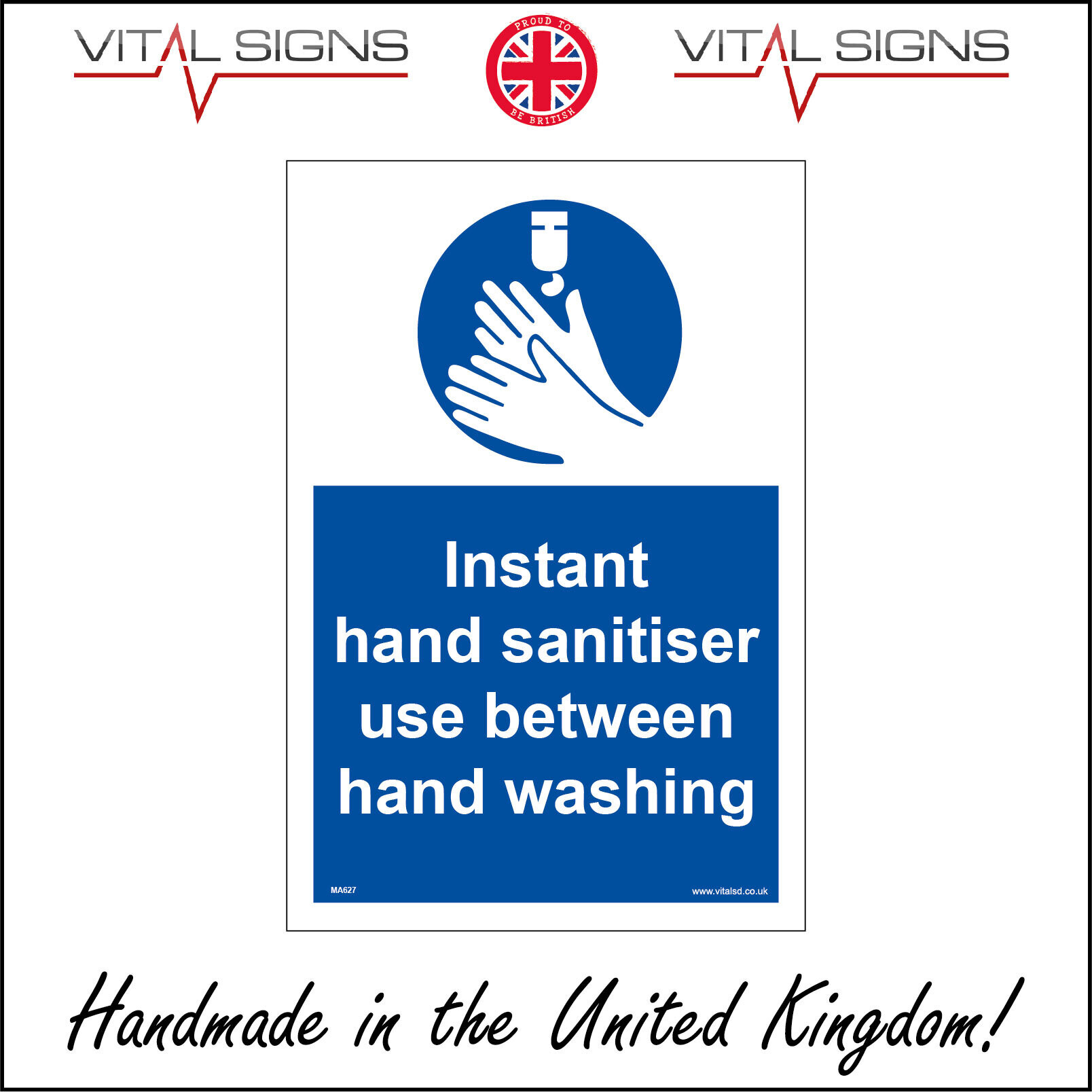 (450 x 600mm - 18 x 24, Sticker / Sav - White Background) MA627 Instant ...