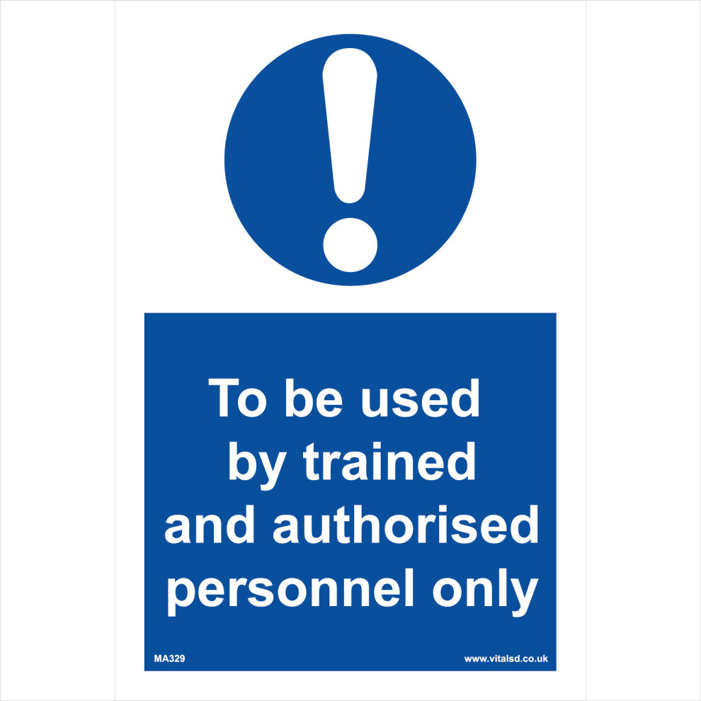 (200 x 300mm - 8 x 12, 1mm Pvc Foamex) MA329 To Be Used By Trained And ...