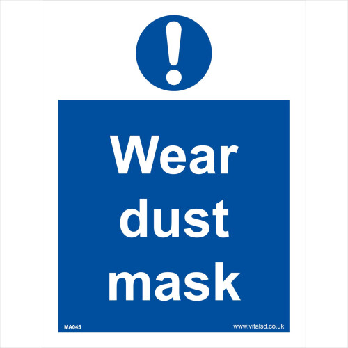(150 x 200mm - 6 x 8, Sticker / Sav - White Background) MA045 Wear Dust ...