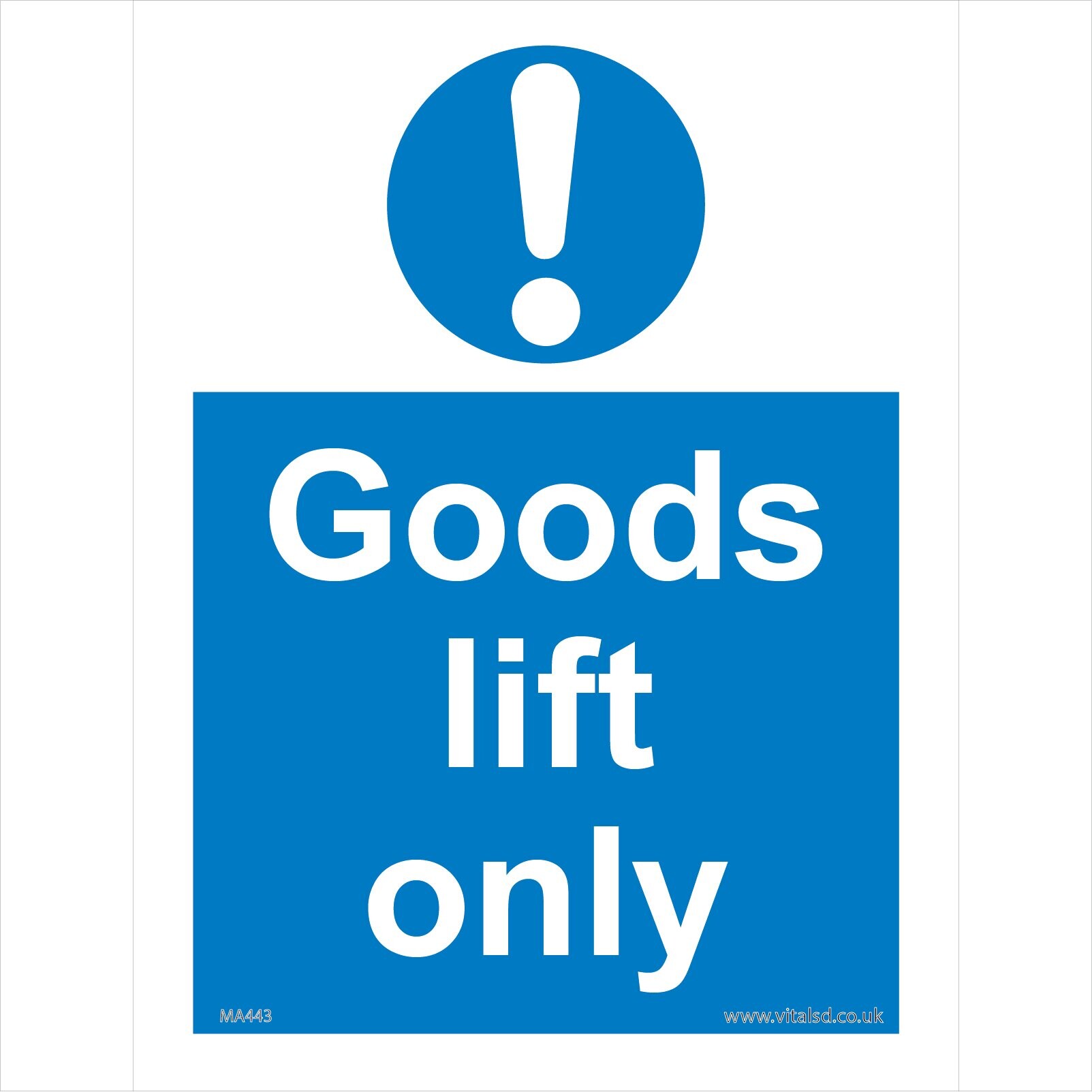 (150 x 200mm - 6 x 8, 5mm Heavy Duty Foamex Foamboard) MA443 Goods Lift ...