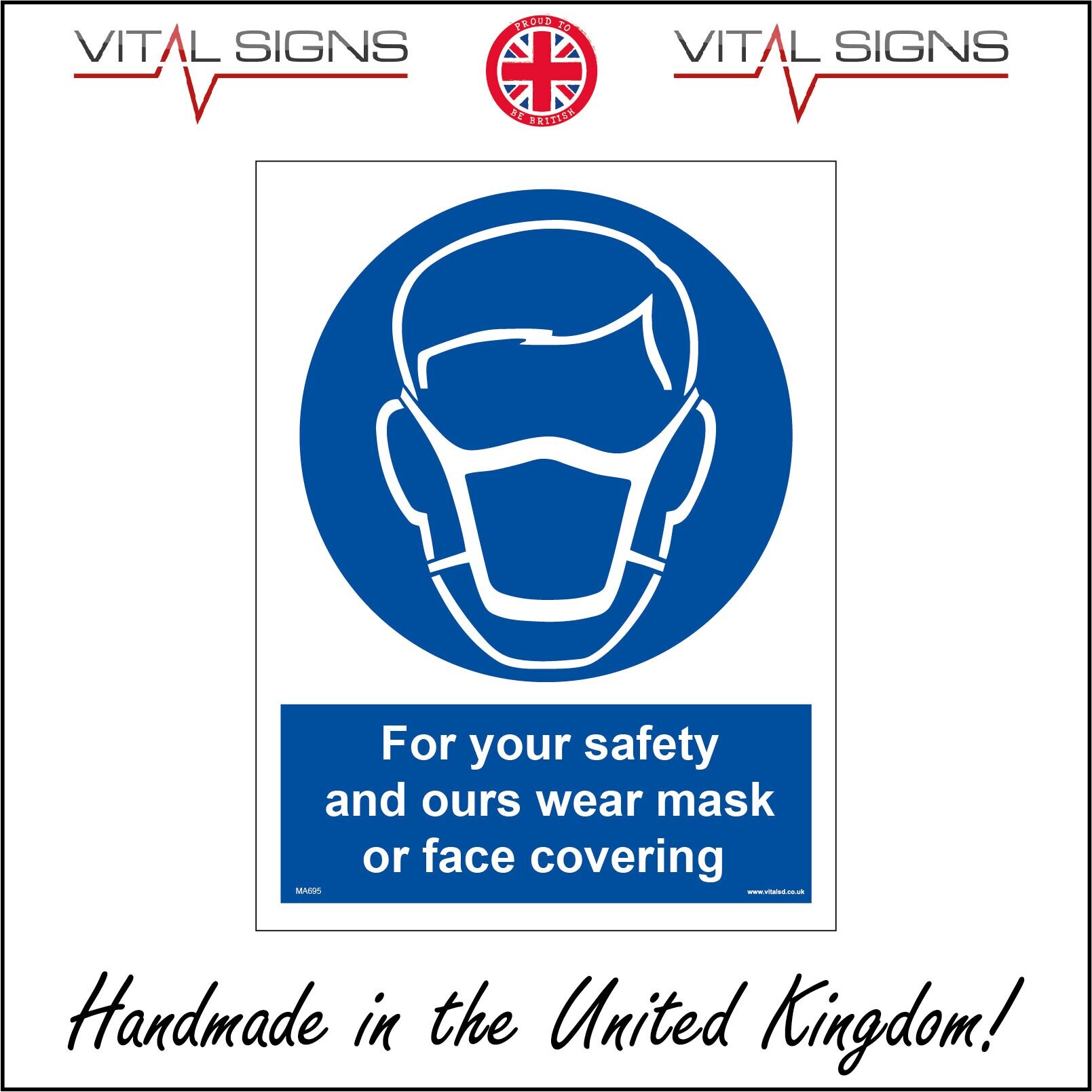 (400 x 600mm - 16 x 24, 1mm Pvc Foamex) MA695 For Your Safety And Ours ...