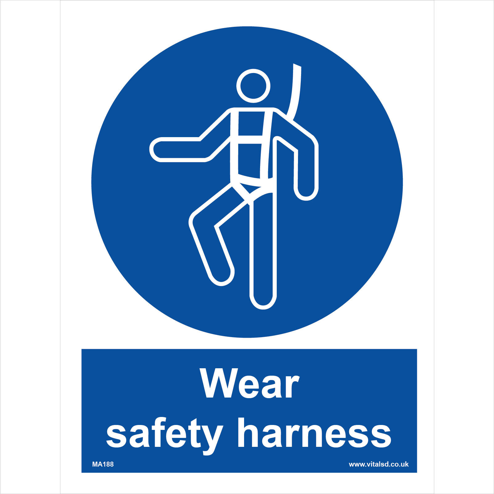 (150 x 200mm - 6 x 8, Sticker / Sav - White Background) MA188 Wear ...