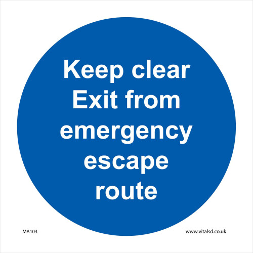 (400 x 400mm - 16 x 16, Sticker / Sav - White Background) MA103 Keep ...