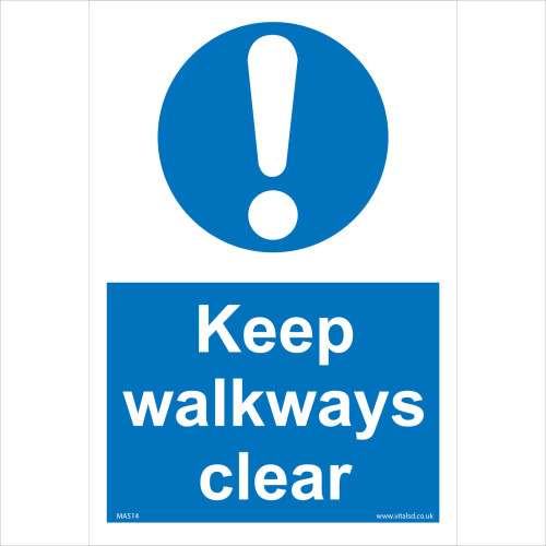 (150 x 200mm - 6 x 8, Magnetic - Vehicle Grade) MA514 Keep Walkways ...