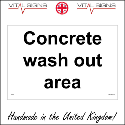 (300 x 200mm - 12 x 8, Dibond / Composite Aluminium) CS246 Concrete ...