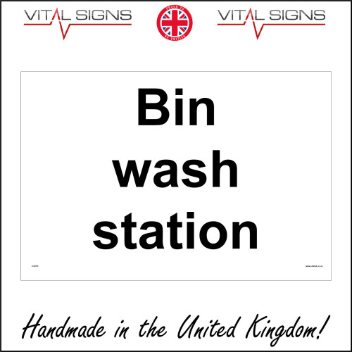 (400 x 300mm - 16 x 12, Sticker / Sav - White Background) CS253 Bin ...