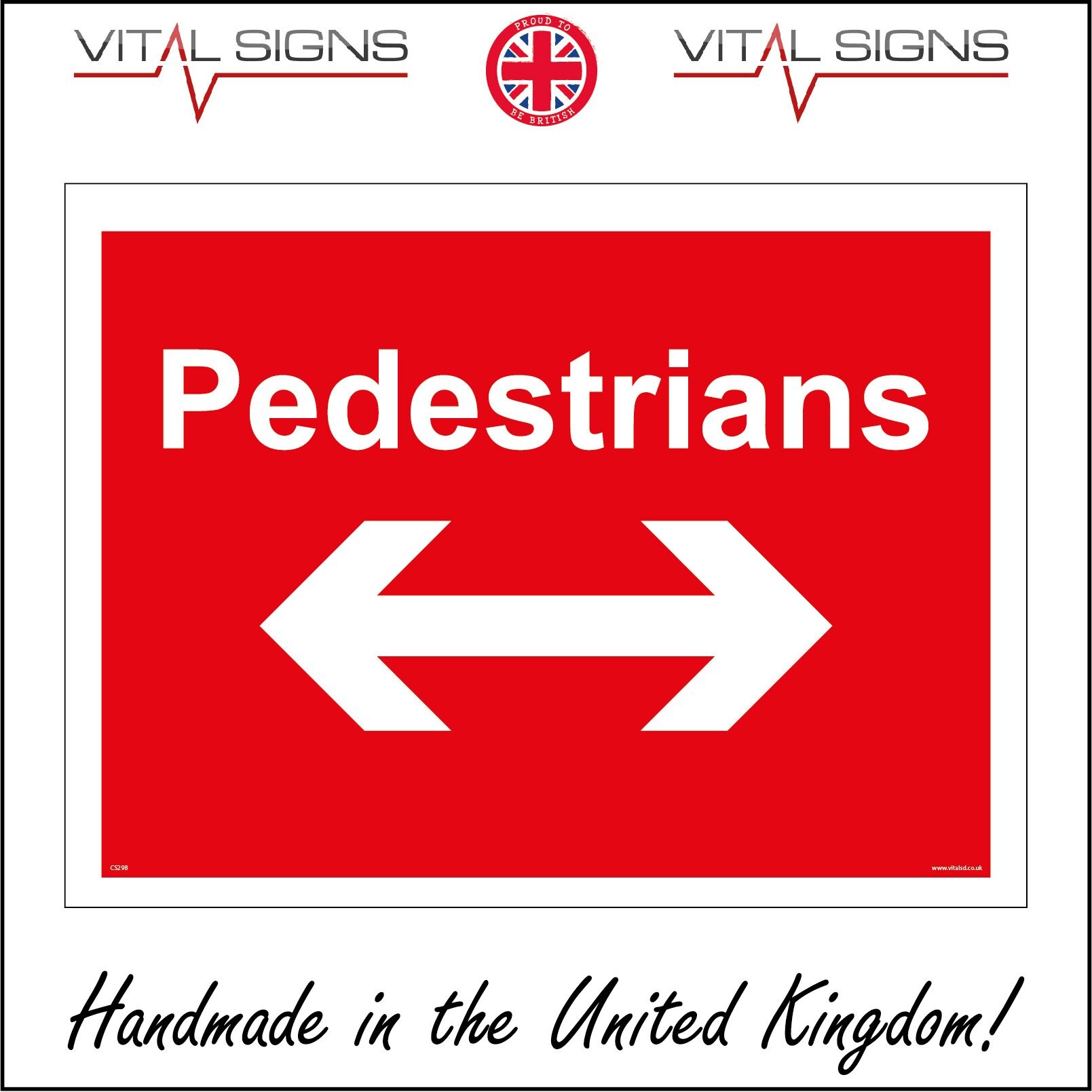 (400 x 300mm - 16 x 12, Dibond / Composite Aluminium) CS298 Pedestrians ...