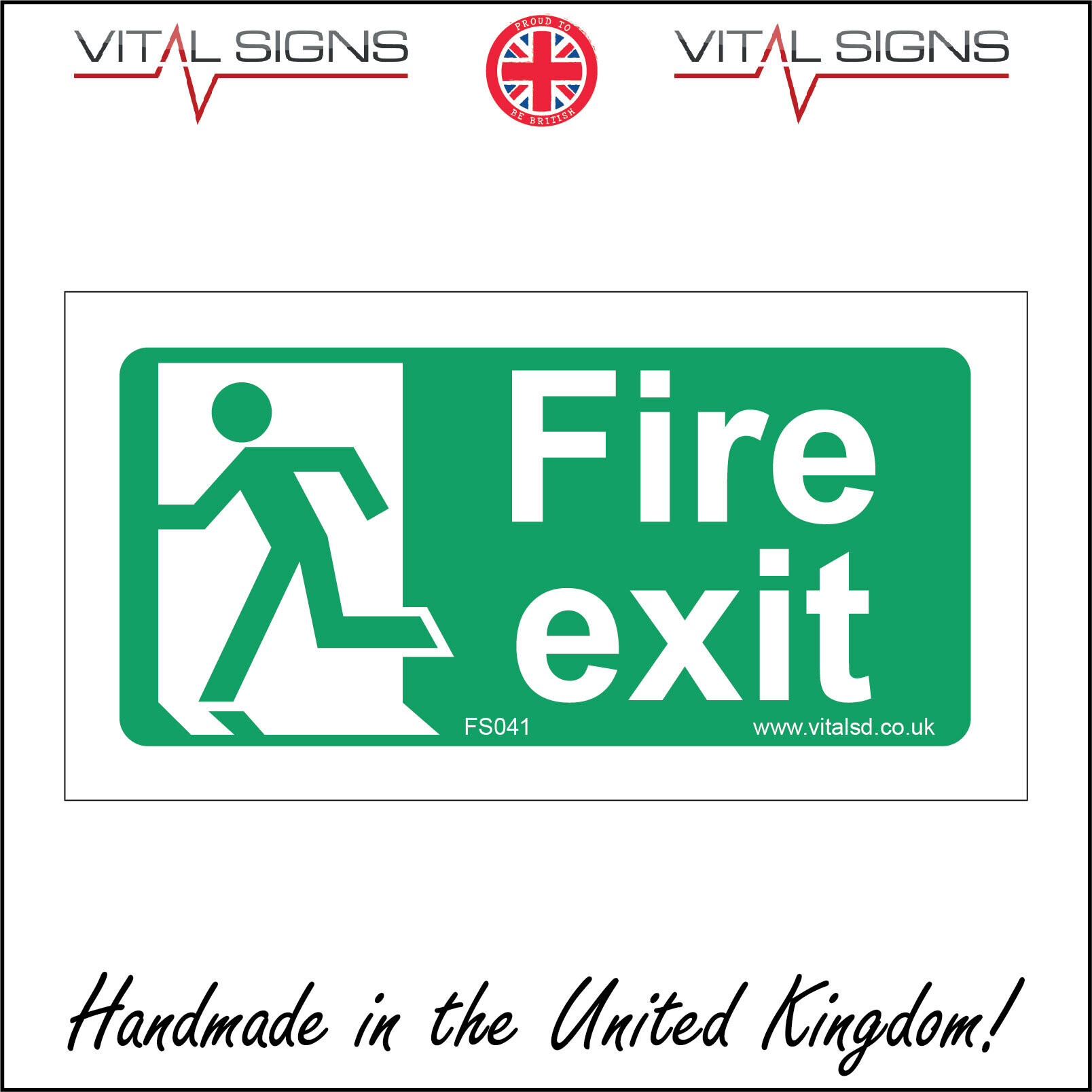 (400 x 200mm - 16 x 8, Sticker / Sav - White Background) FS041 Fire ...