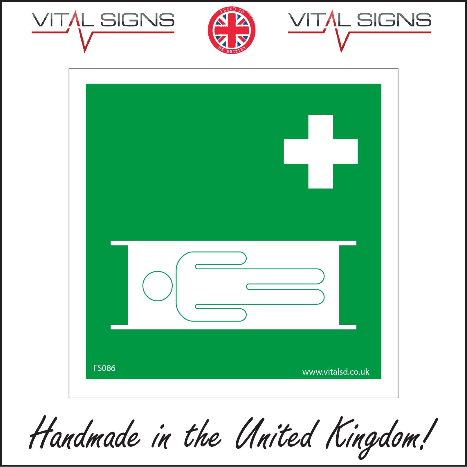 (100 x 100mm - 4 x 4, Sticker / Sav - White Background) FS086 Stretcher ...