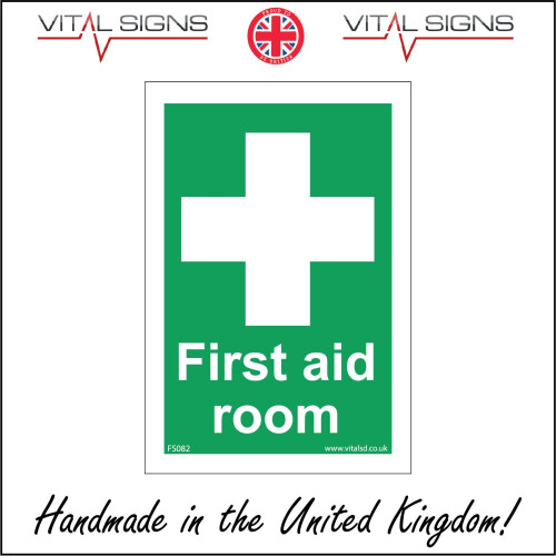 (400 x 600mm - 16 x 24, Magnetic - Vehicle Grade) FS082 First Aid Room ...