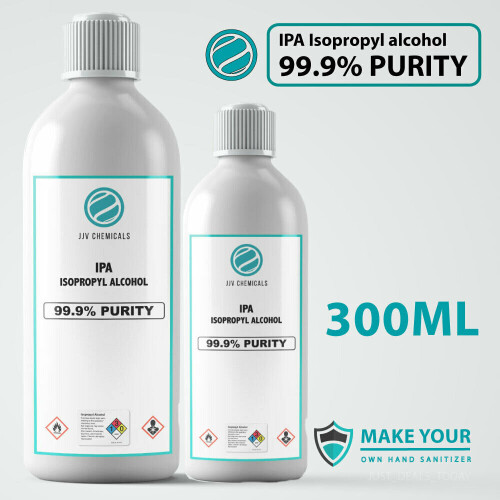 (300ml) IPA Isopropyl Alcohol Pure Rubbing Alcohol Antiseptic Disinfectant 99.9% PURITY on OnBuy