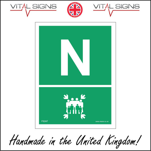 (450 x 600mm - 18 x 24, Dibond / Composite Aluminium) FS247 Fire ...