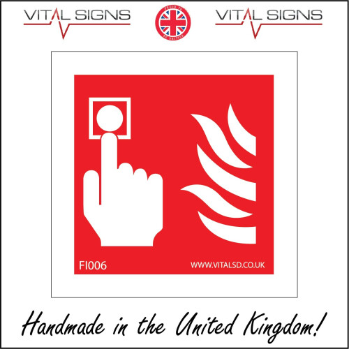 (600 x 600mm - 24 x 24, Magnetic - Vehicle Grade) FI006 Fire Alarm Call ...