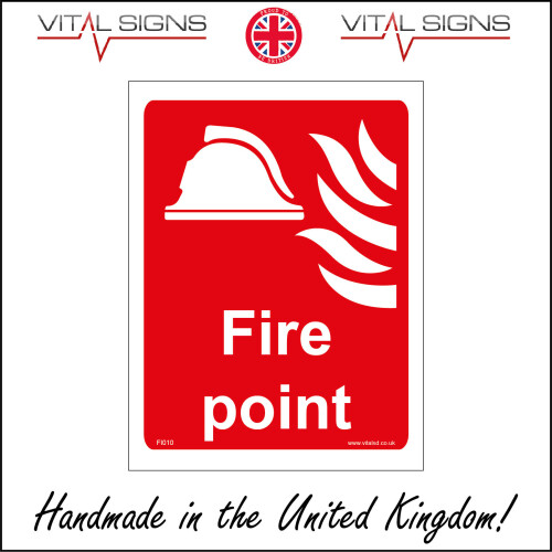 (400 x 600mm - 16 x 24, 3mm Standard Foamex Foamboard) FI010 Fire Point ...