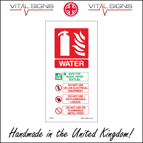 (150 x 200mm - 6 x 8, Sticker / Sav - White Background) FI019 Water ...