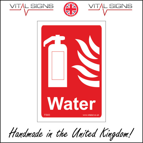 (100 x 150mm - 4 x 6, Sticker / Sav - White Background) FI051 Water ...