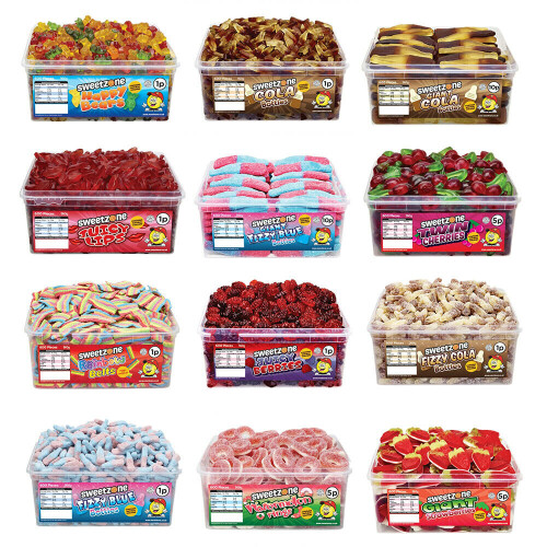 SweetZone Halal Giant Cola Sweet 740g Tub HMC Certified Halal on OnBuy