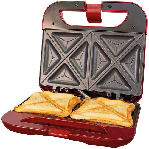 Global Gizmos 35549 Mini Toasted Sandwich Maker | 2 Slice Non-Stick ...