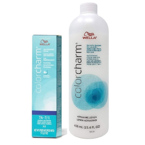 Wella Color Charm 7A Medium Ash Blonde Demi – Permanent Haircolor on OnBuy