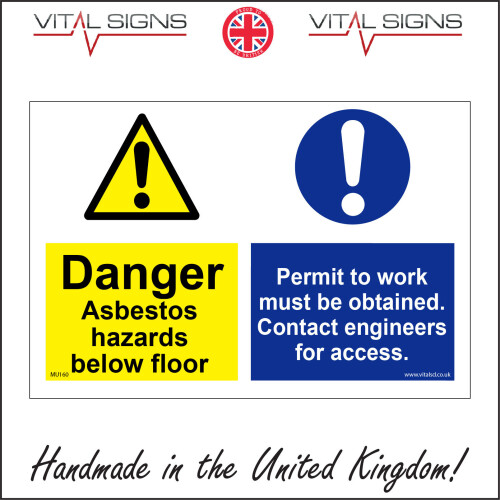 (400 x 300mm - 16 x 12, Sticker / Sav - White Background) DANGER ...