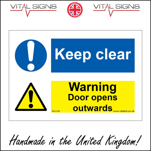 (400 x 300mm - 16 x 12, Dibond / Composite Aluminium) KEEP CLEAR ...