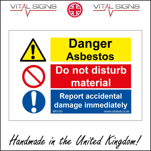 (400 x 300mm - 16 x 12, Sticker / Sav - White Background) DANGER ...