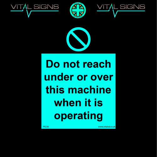 (150 x 200mm - 6 x 8, Sticker / Sav - White Background) PR236 Do Not ...