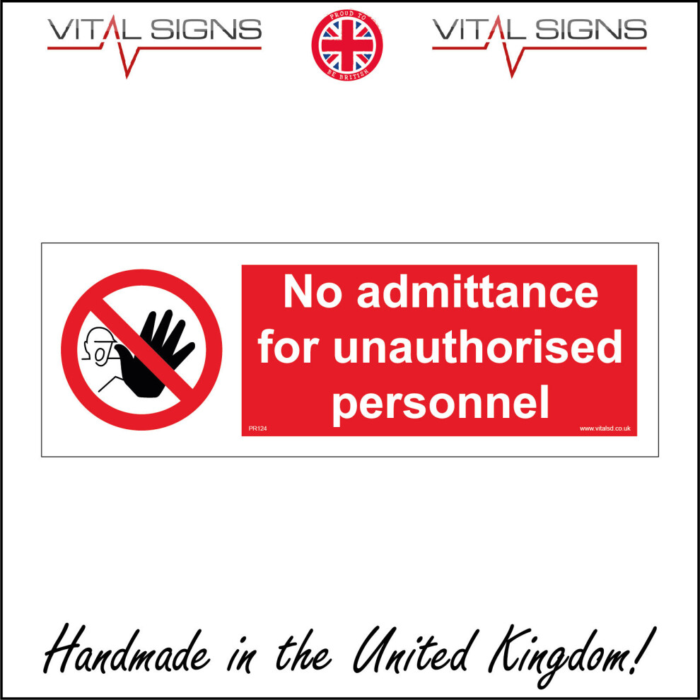 (450 x 150mm - 18 x 6, Sticker / Sav - White Background) PR124 No ...