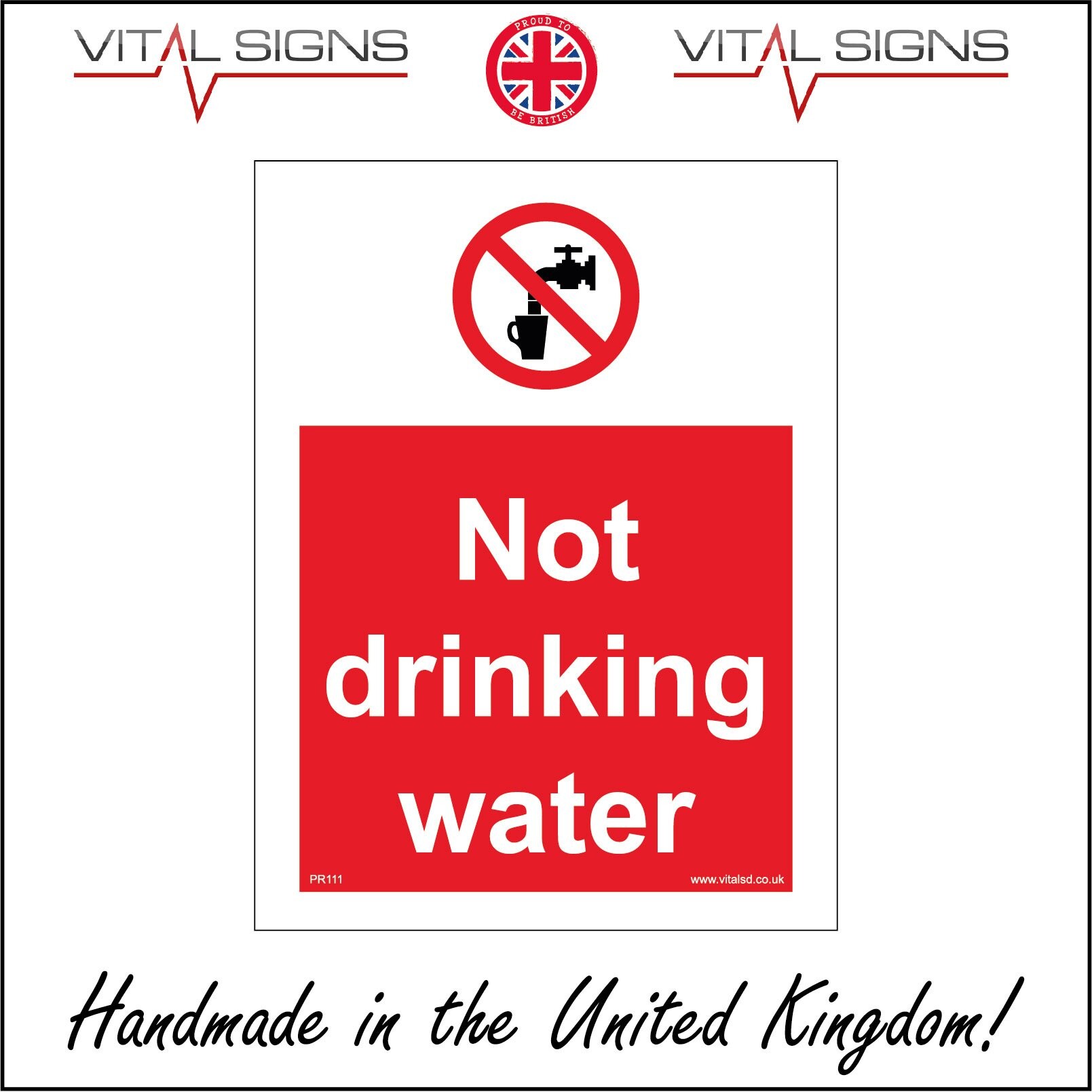 (100 x 150mm - 4 x 6, Sticker / Sav - White Background) PR111 Not ...