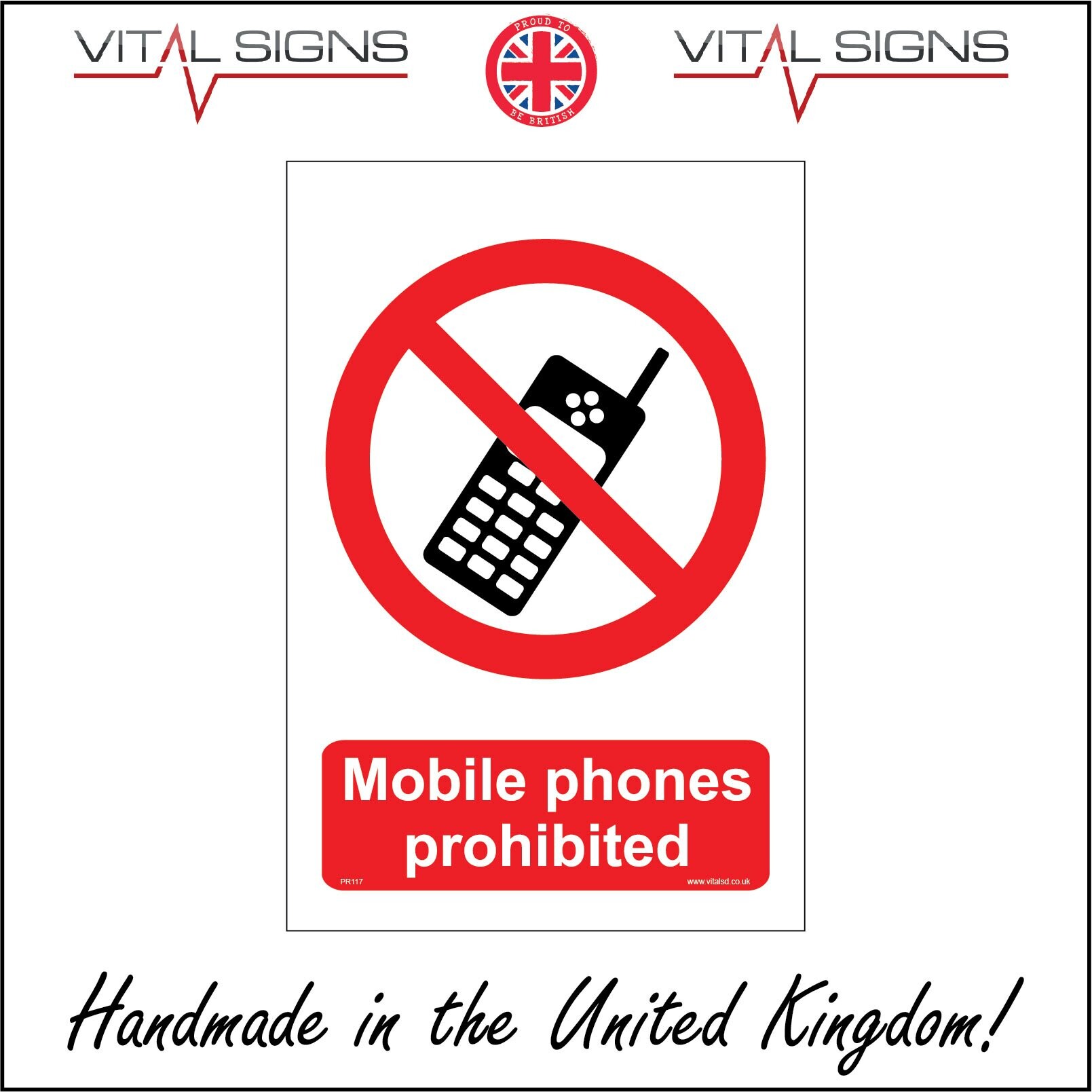 (150 x 200mm - 6 x 8, Sticker / Sav - White Background) PR117 Mobile ...