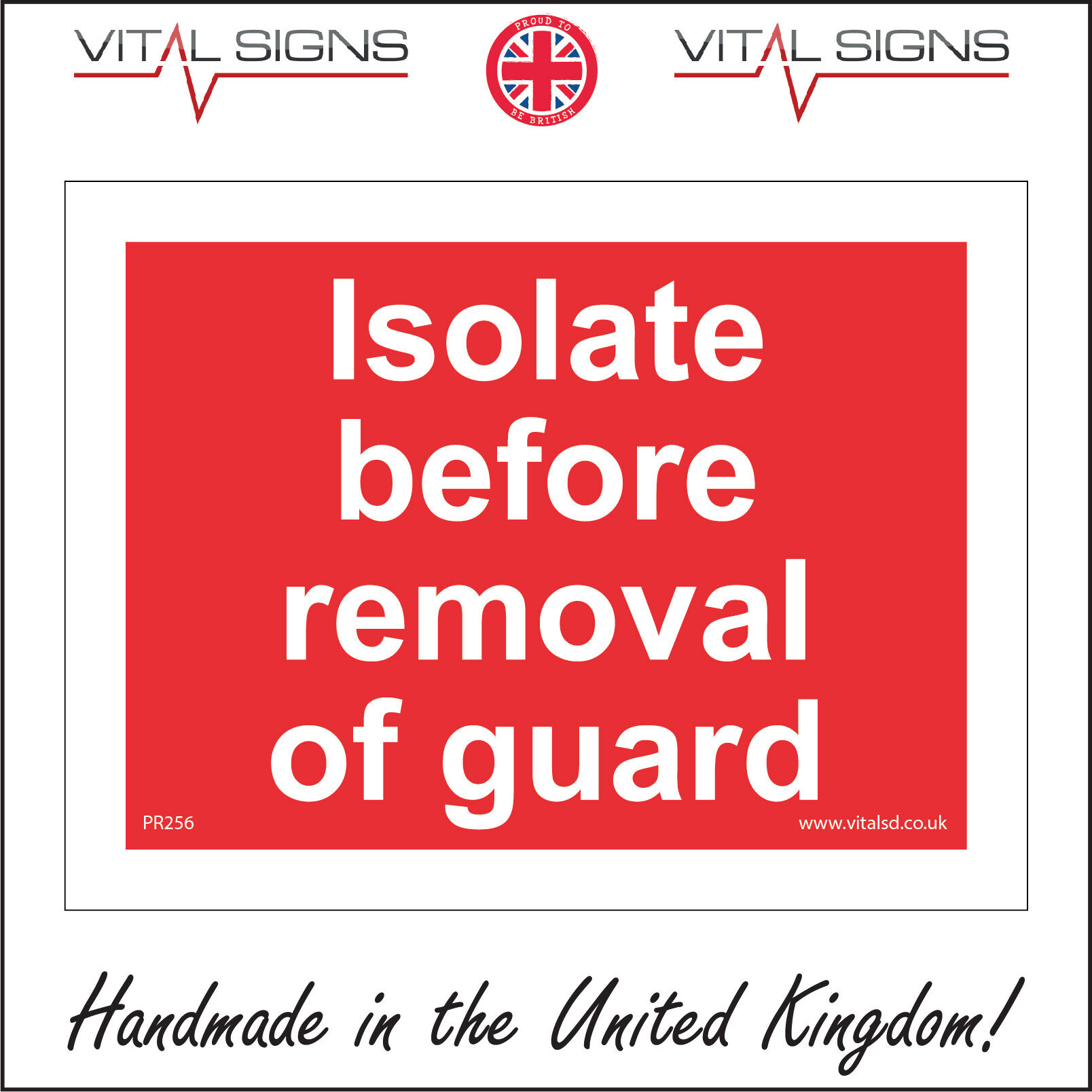 (300 x 200mm - 12 x 8, 1mm Pvc Foamex) PR256 Isolate Before Removal Of ...